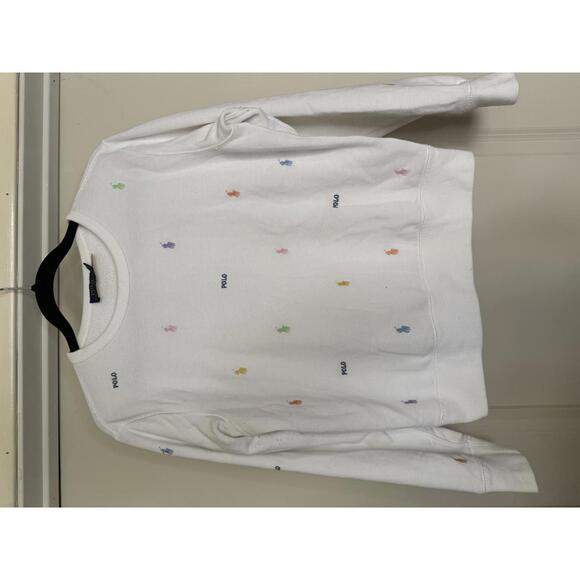 Ralph Lauren | Tops | Polo Ralph Lauren Womens White Crewneck ...